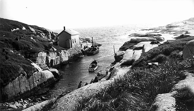 Dock at Sambro Island (1925)